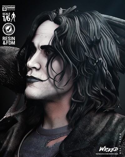 3D Resin Printed The Crow Diorama Model Kit - Unpainted & Unassembled ...