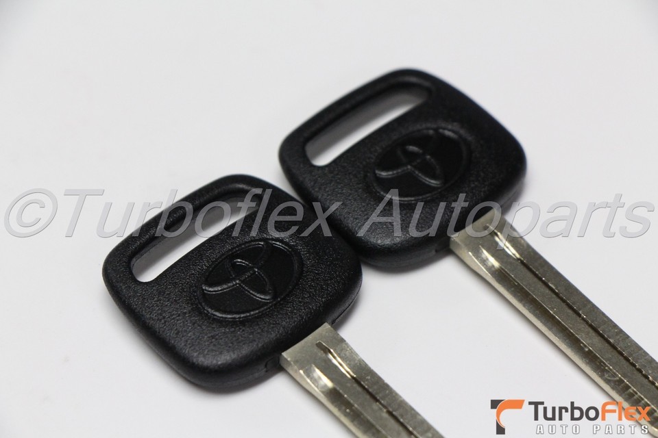 Toyota Genuine NON TRANSPONDER Blank Key Set of 2 90999-00185 | eBay