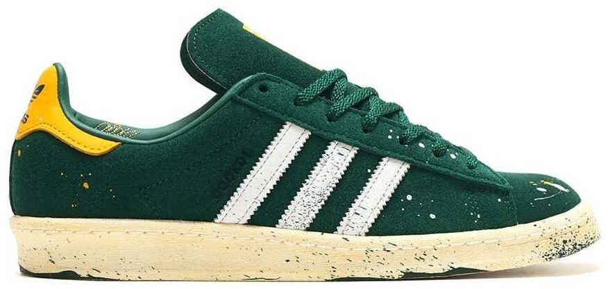 COOK x adidas Campus 80 Paint Splatter - Dark Green for Sale ...