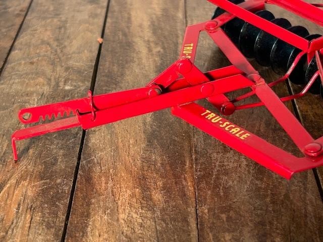 VINTAGE 1/16 Carter Tru Scale Tandem Disc Disk Harrow Implement Farm ...