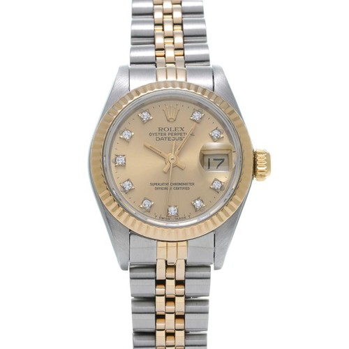 Rolex Datejust Diamond 69173G R-Series (1987) Diamond Ladies Automatic ...