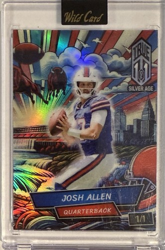 2024 Wild Card Alumination #ACSA-JA JOSH ALLEN True 1/1 Silver Age | eBay