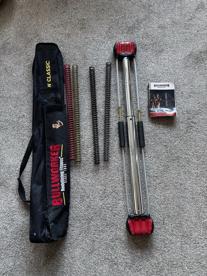Bullworker Bow Classic Portable Home Gym 90cm 5 Spring for Strength ...