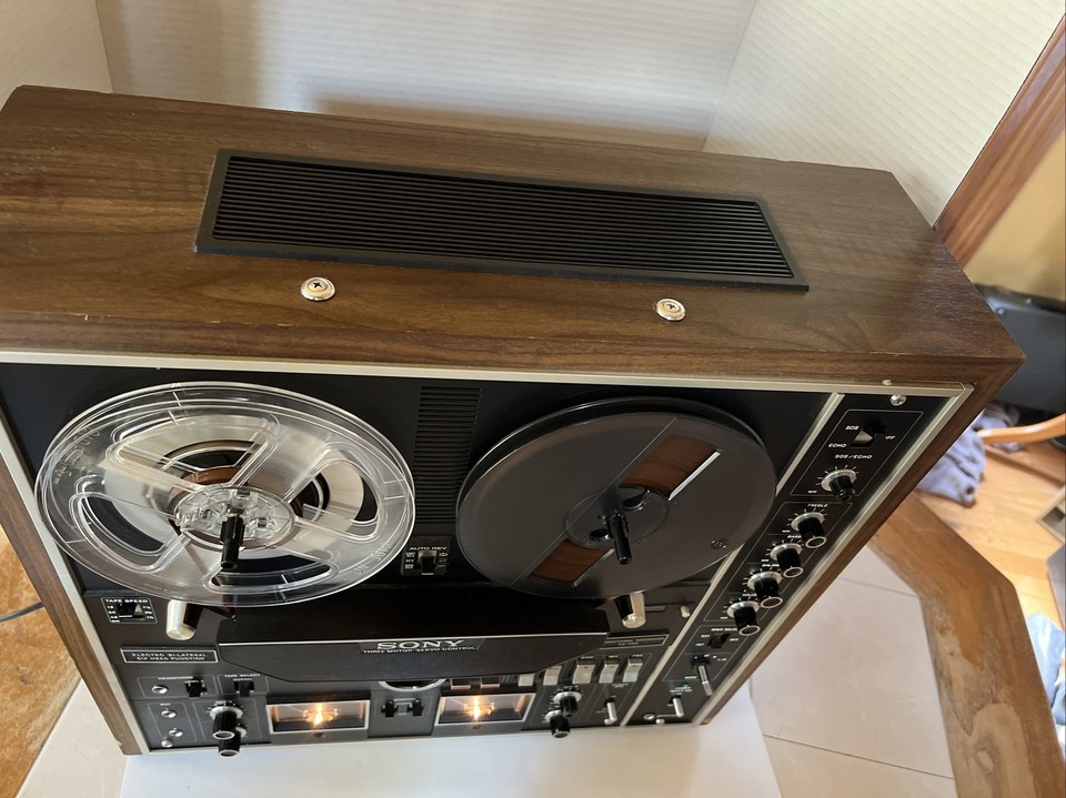Vintage Sony TC-730 Reel To Reel Tape Recorder/player With Lot Of Tapes ...