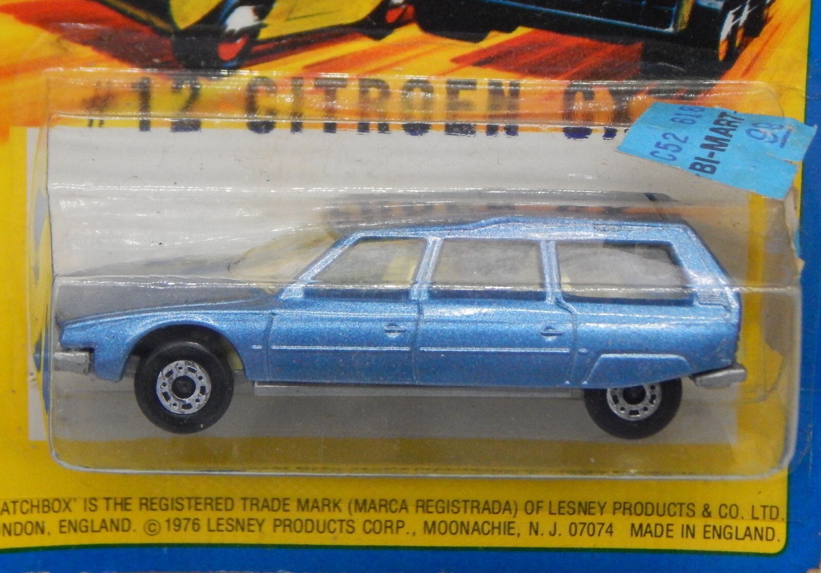 1970s Vintage Lesney MATCHBOX Superfast #12 Citroen CX car SEALED ...