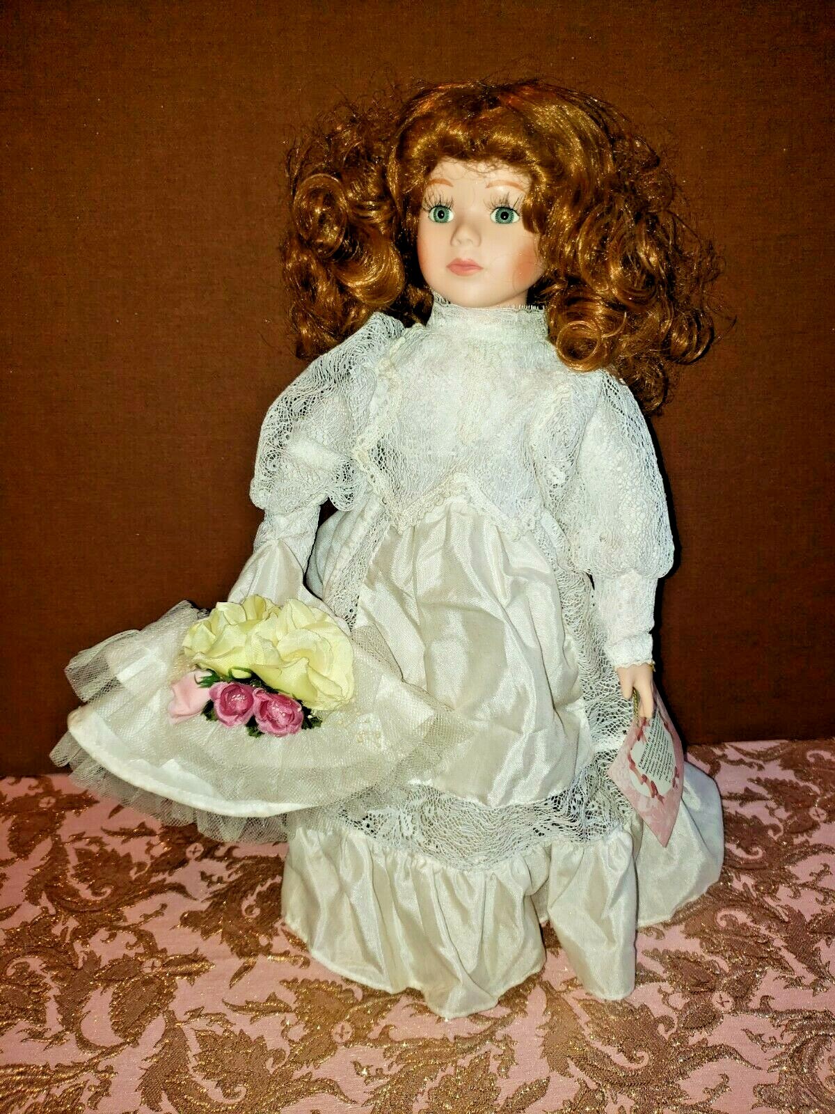 Vintage - Collectible Memories Porcelain Doll Tammy 920 - Wedding Bride ...