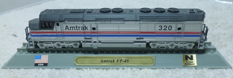 Del Prado 1/160 N-Gauge locomotion Train Amtrak FP-45 - USA | eBay