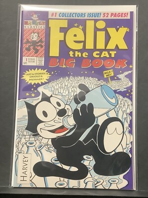 Felix the Cat Big Book - #1 - 52 Pages - Harvey - Direct - 1992 - VF | eBay