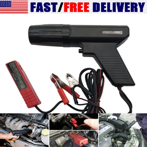 Timing Light Inducte Spark Checker for 12V Ignition System Strobe Lamp ...