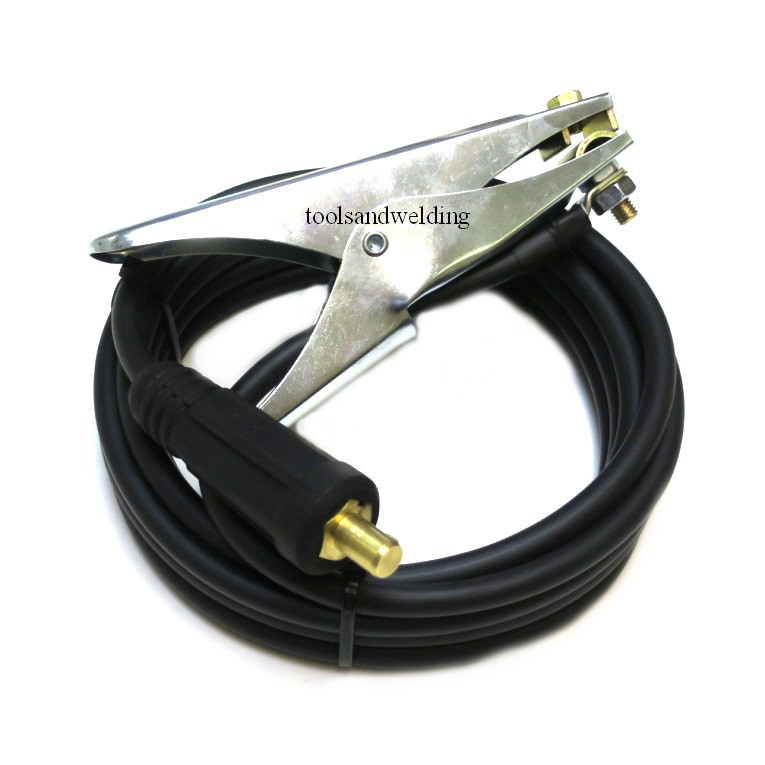 Welding Earth Leads 4 Metre with Earth Clamp | Grelly UK