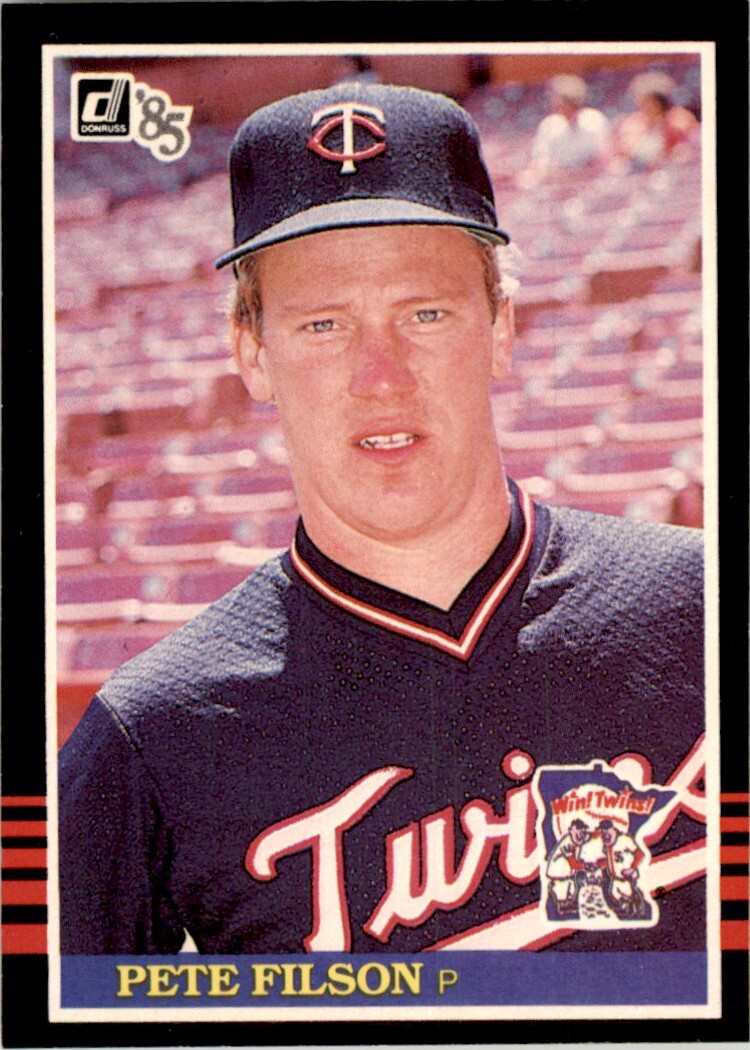 1985 Donruss Pete Filson 101 Baseball Cards #607 | eBay