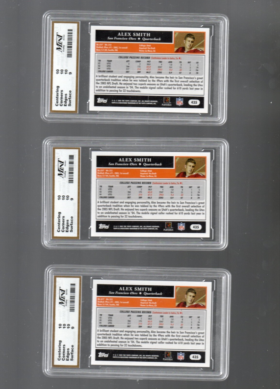 2005 Topps - #435 Alex Smith (RC) for sale online | eBay