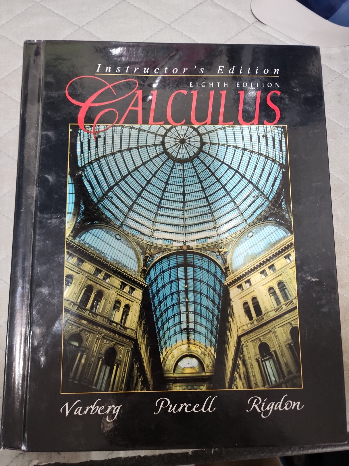 Calculus by Edwin J. Purcell, Dale Varberg and Rigdon (1999, Hardcover ...