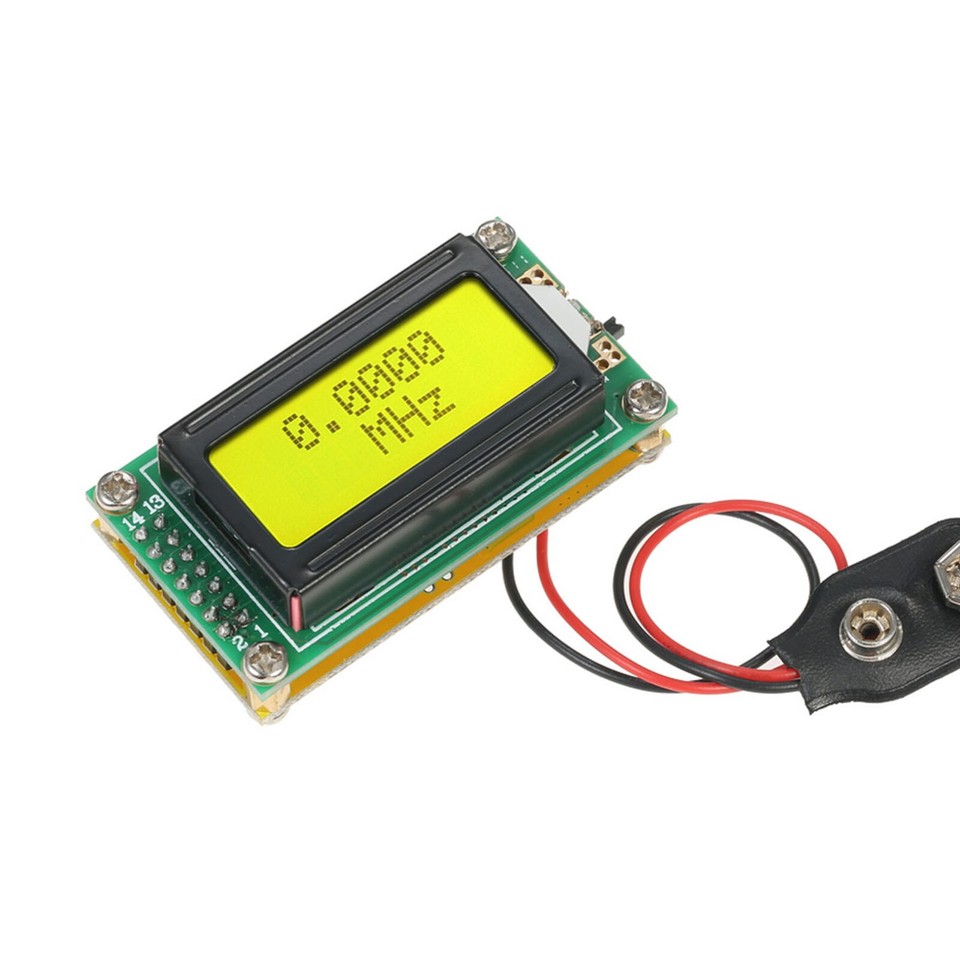 High Accuracy RF 1~500MHz Ham Radio DIY Frequency Counter Tester LCD ...