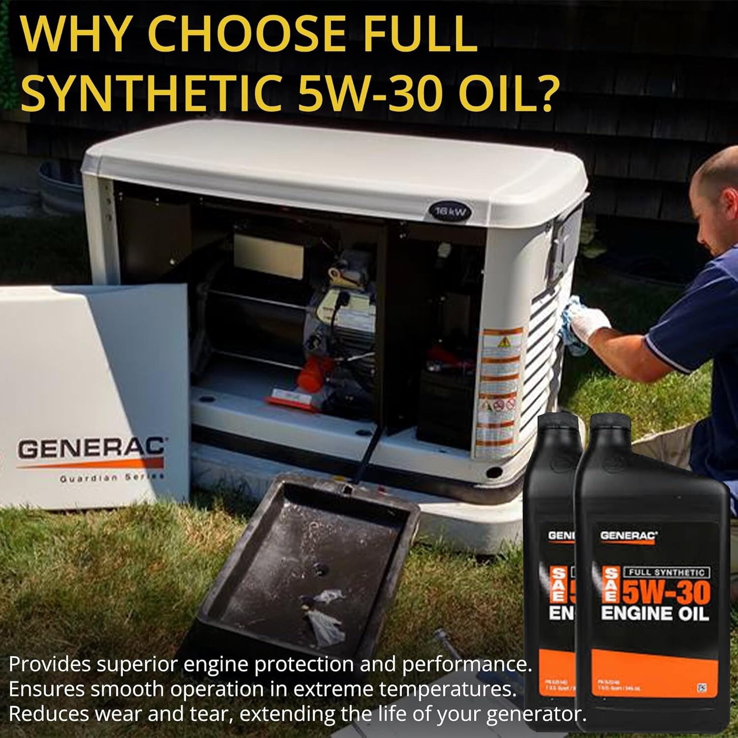 Generac 0J93220SSM Maintenance Kit 990 14-17KW | eBay