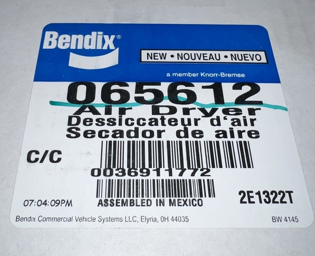 065612 Bendix Ad-ip Air Dryer OEM for sale online | eBay