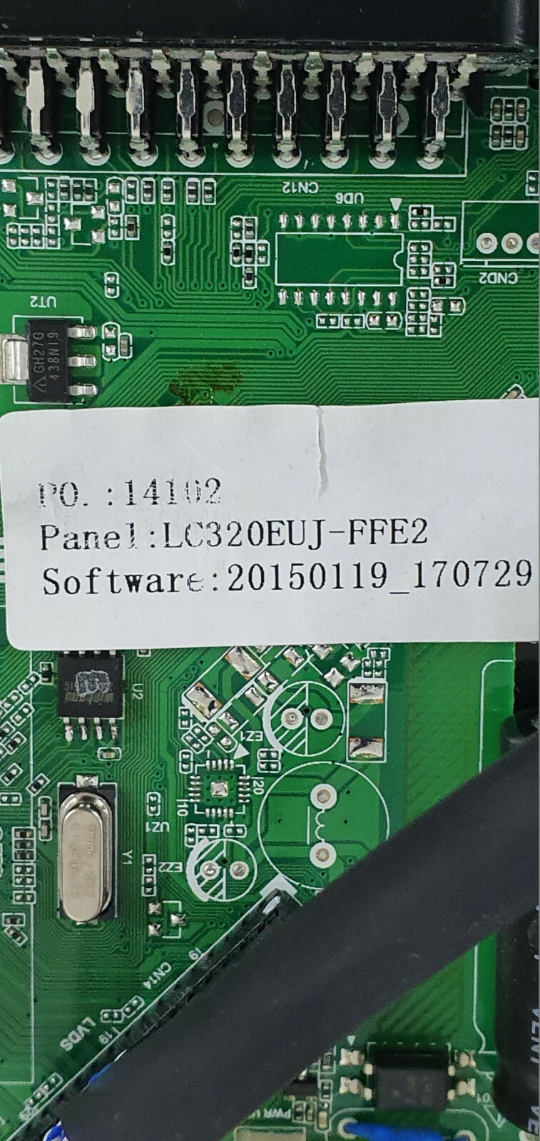 BAIRD TI3206LEDBCJ TP.S512.PB83 LSC320HN03 E PROM REPAIR KIT READ ...