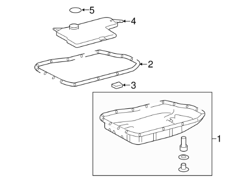Toyota Lexus ES350 RX350 Transmission Oil Strainer | 35330-48020 ...