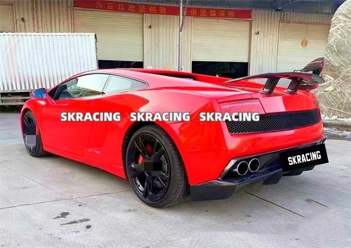 Carbon Fiber Rear Bumper Diffuser Lip Fit Lamborghini Gallardo LP560 ...
