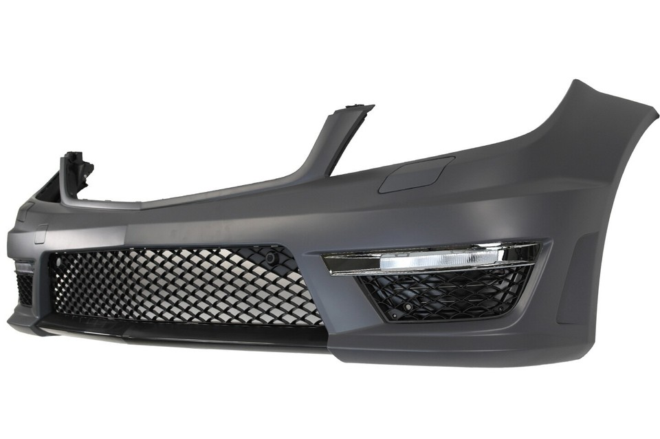 For 12-14 Mercedes Benz W204 C Class, C63 AMG Style Front Bumper w/o ...