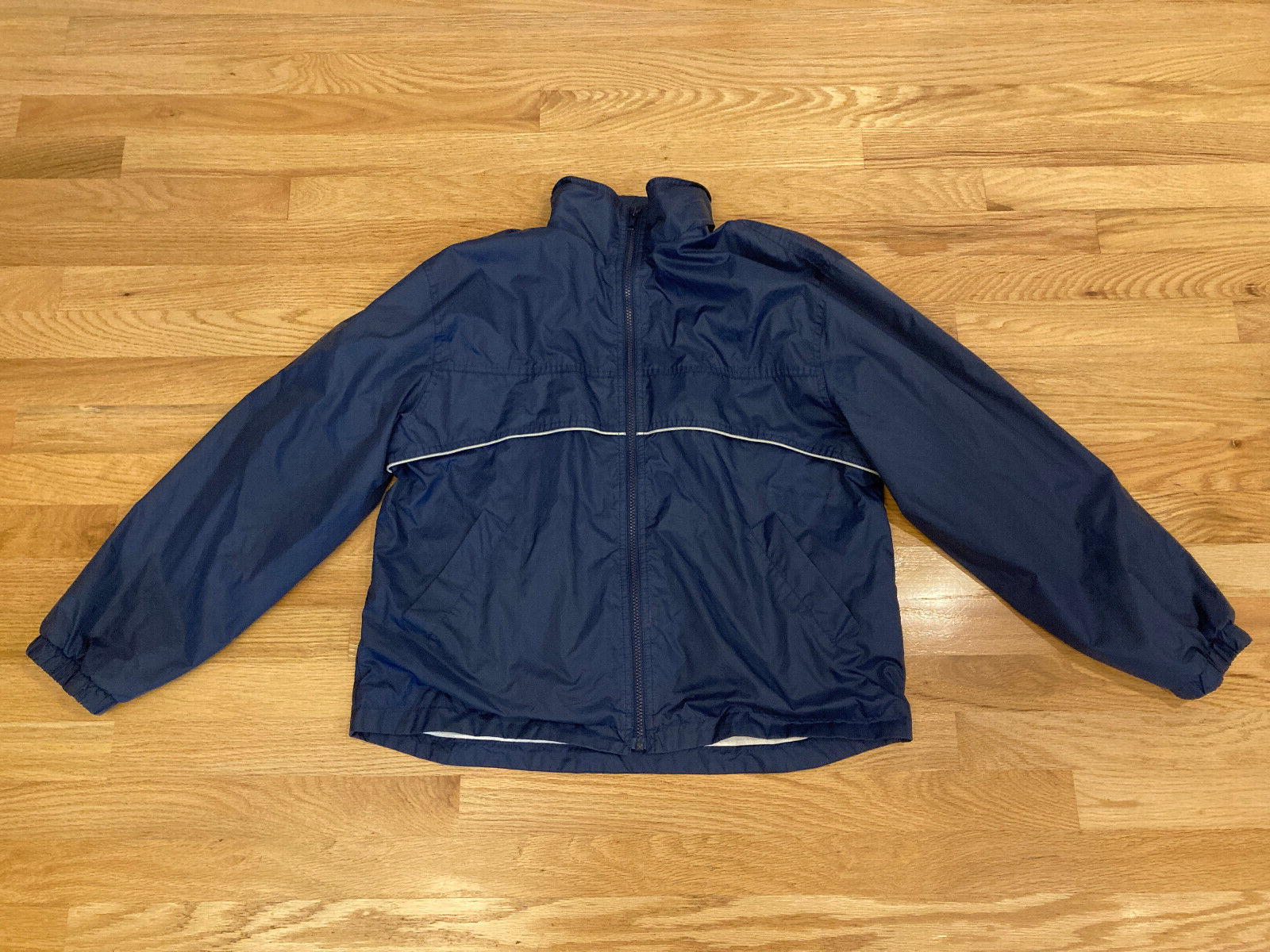 Womens Outbrook Wind Rain Jacket Nylon Navy Blue M 8/… - Gem