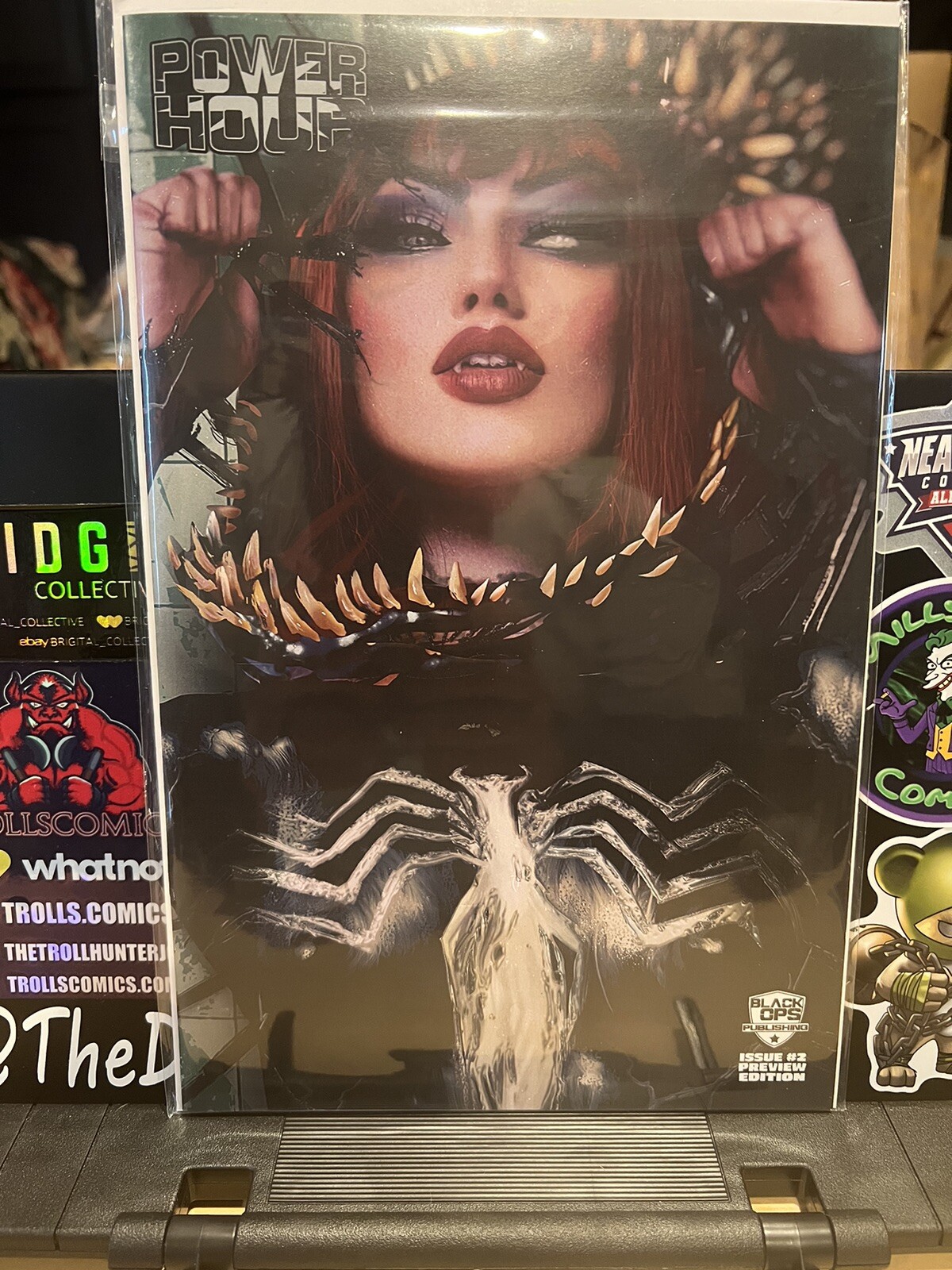 Power Hour #2 Preview Shikarii Megacon Mary Jane close up VENOMIZED ...