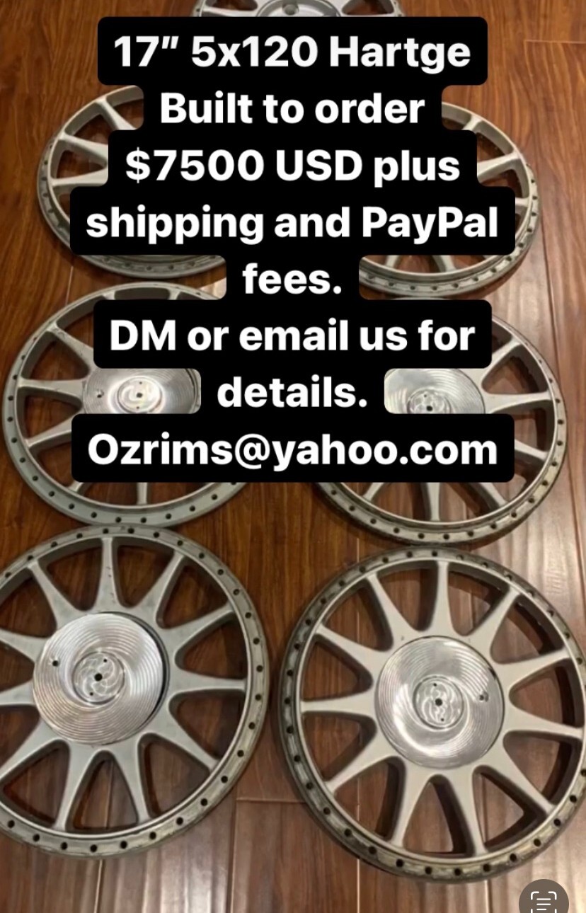 17" OZ Racing Hartge type C 5x120 BMW E30 M3 E32 E28 E36 E31 E34 M5 | eBay