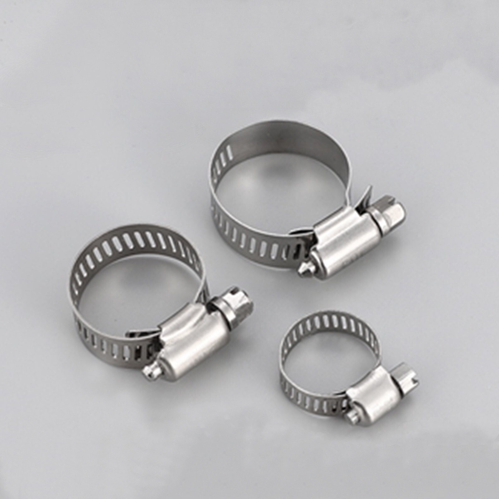 16 to 108mm TA2/GR2 Ti Titanium Hose Clamps Anti Acid Corrosion Never ...