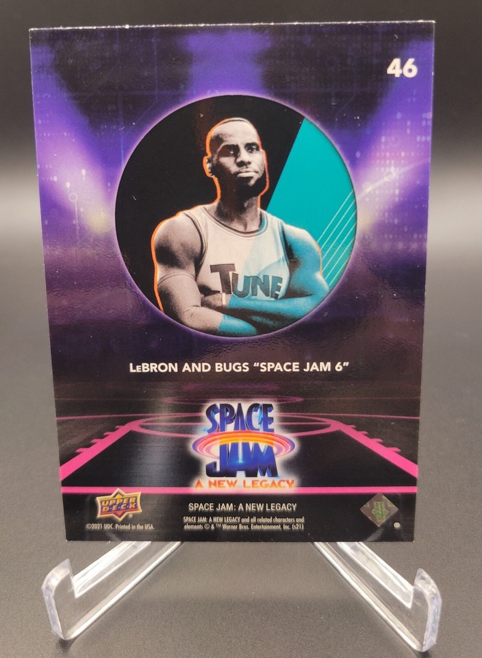 2021 UD Space Jam A New Legacy LeBron James and Bugs Space Jam 6 #46 | eBay
