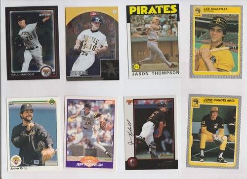 (20) 1985 1986 TOPPS PIRATES SP RC LOT ($50) THOMPSON MAZZILLI ROBINSON ...