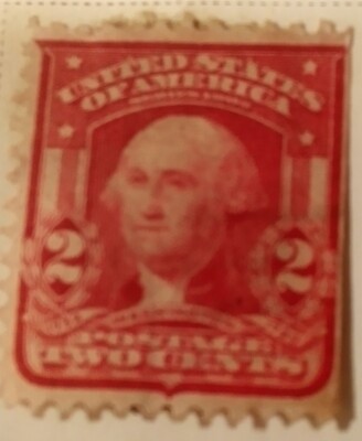 RARE WASHINGTON 2 CENT STAMP | eBay