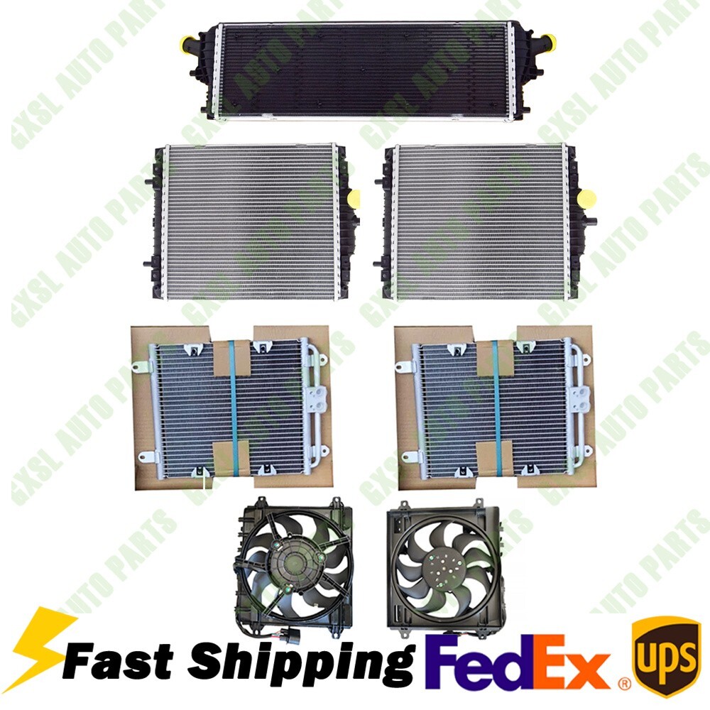 For Audi R8 2022 For Lamborghini Huracan Water Radiator Ac Condenser ...