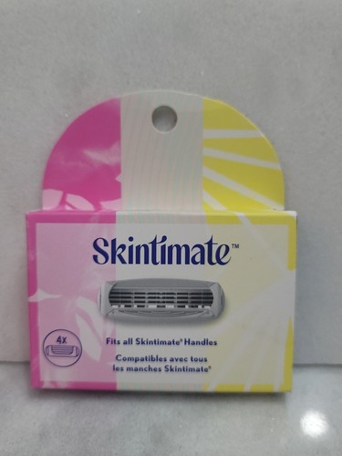 Skintimate 4 Blade Razor Refill Cartridges, 4ct., Fits All Skintimate ...