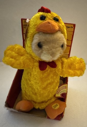 Gemmy Dancing Hamster Chick 2003 Animated Plush Tag Chicken Dance | eBay