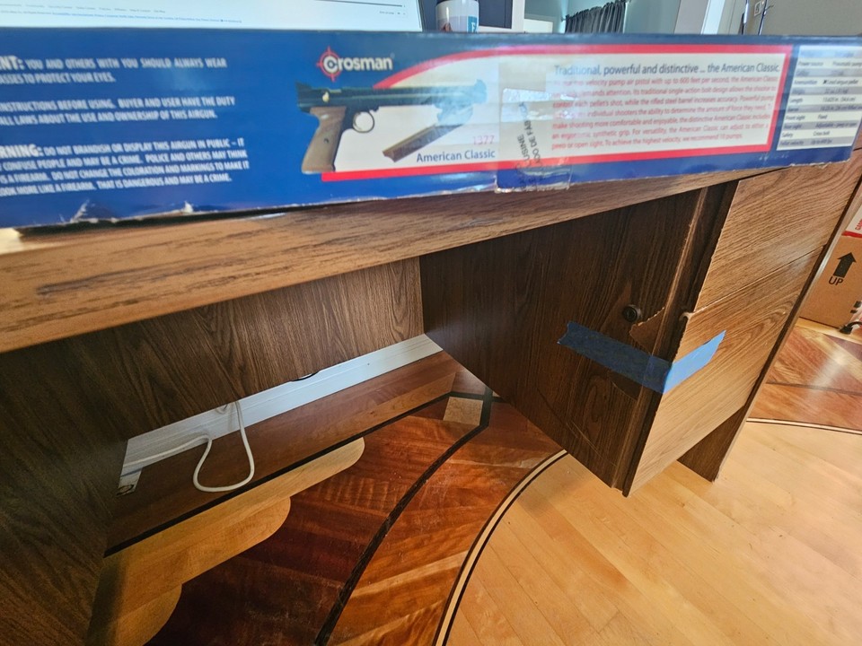 Crosman American Classic Model 1377 .177 Caliber Pellet Air Pistol ...