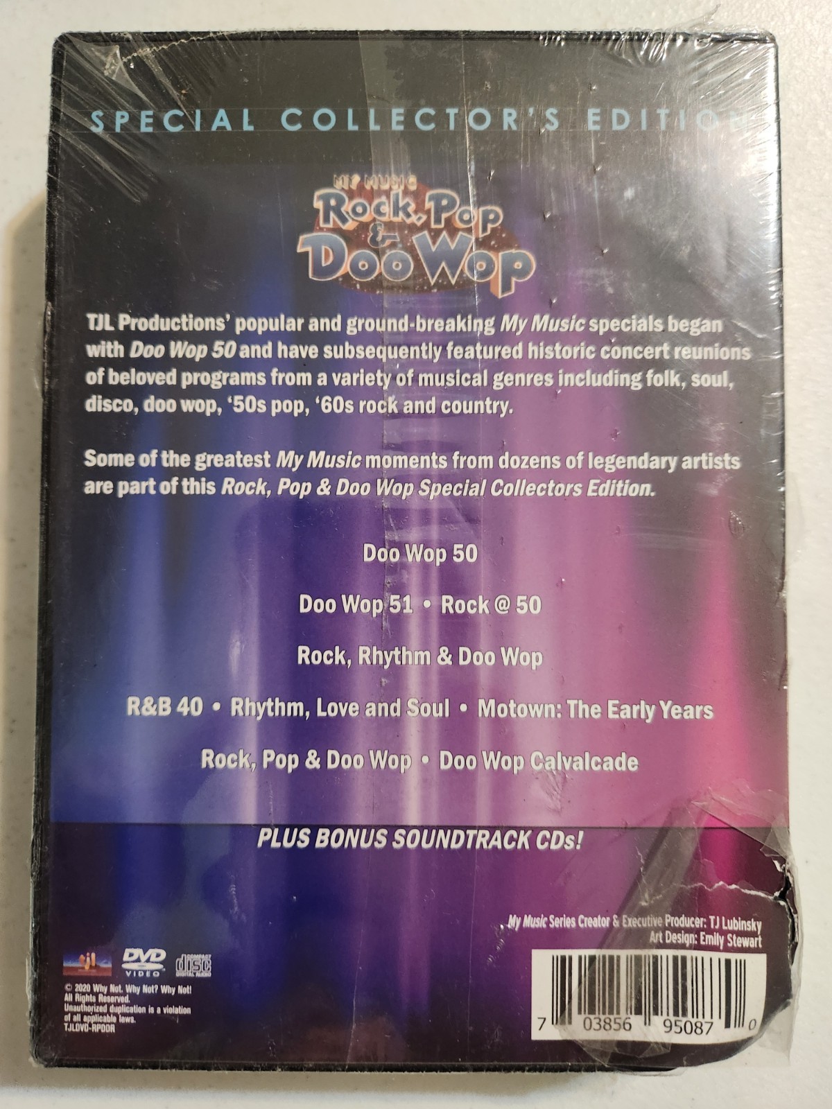 My Music Rock, Pop & Doo Wop Special Collector's Edition (DVD + CD) SEE ...