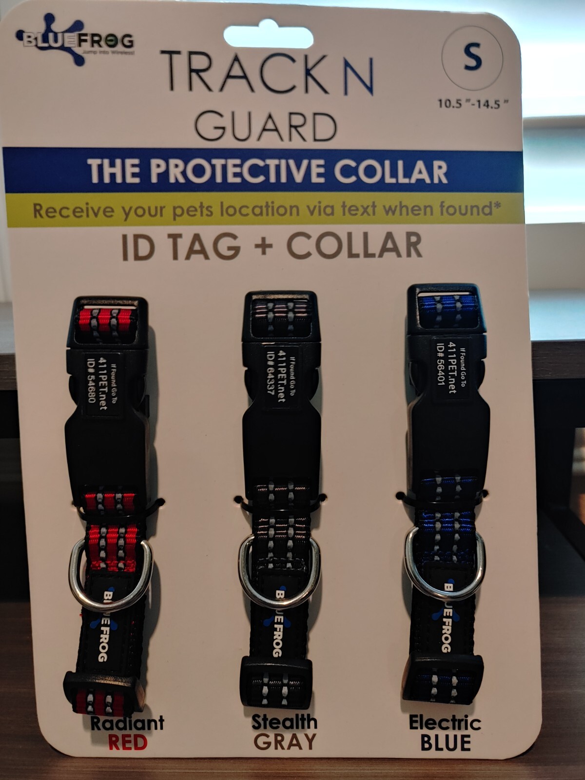 Blue Frog Track N Guard Dog Collars 3 Pack, Portion of Proceeds Donated ...