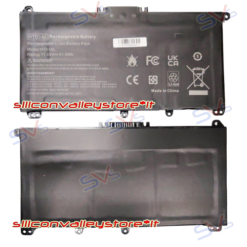 Battery for HP Compatible p/n: L11119-855 L11119-856 L11119-857 L11421 ...