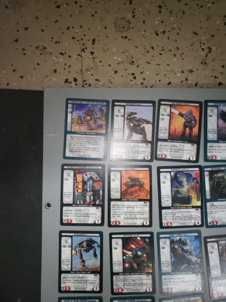 battletech cards | eBay