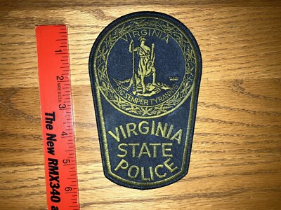 Vintage VA State Police Marijuana Patch | eBay