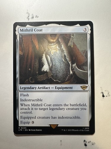 Mithril Coat Rare Magic the Gathering: Lord of the Rings NM/M | eBay