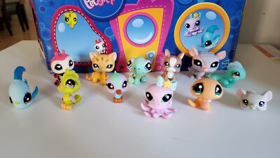 Littlest Pet Shop LPS Toys R Us Exclusive Boutique set 12 pets #1377 ...