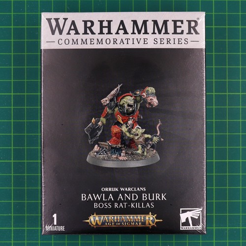 Orruk Warclans Bawla and Burk Boss Rat-Killer 89-71 Warhammer Games ...