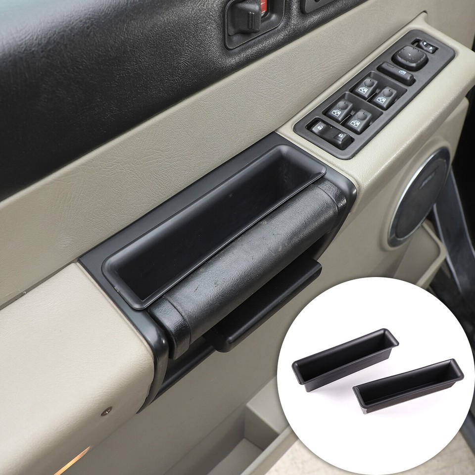 2pcs Inner Side Door Handle Storage Box Cover For Hummer H2 2003-2007 ...