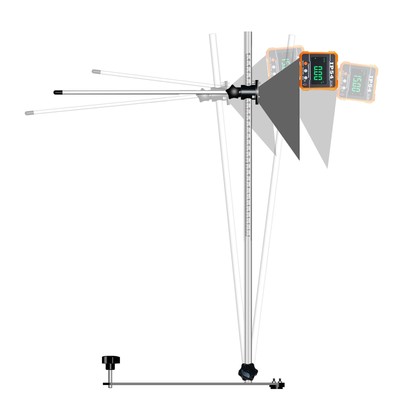ADAS Radar Aiming Corner Reflector Target Calibration Tool Set Include ...