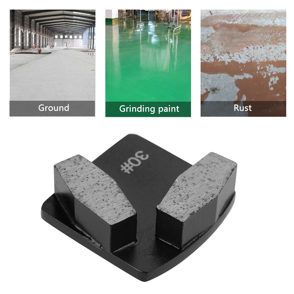 Grit 30 Medium Bond Trapezoid Concrete Grinding Pad Grinding Disc For ...