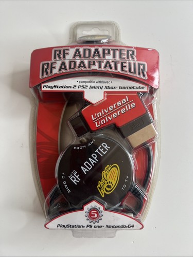 Mad Catz RF Adapter Compatible with PlayStation, PS2, XBOX, GameCube | eBay