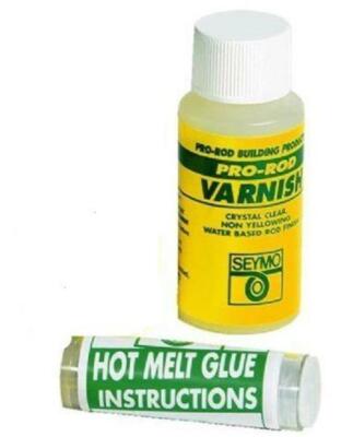 Seymo Pro Rod Varnish & Hot Melt Glue None Yellowing Rod Building ...