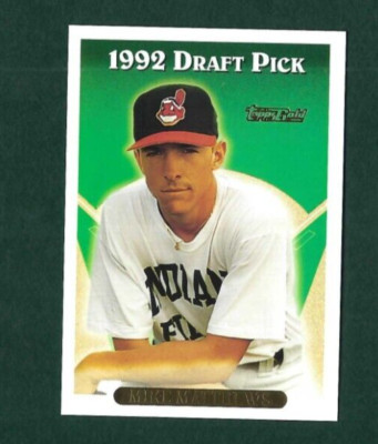 1993 Topps Gold Draft Picks #787 Mike Matthews Cleveland Indians | eBay