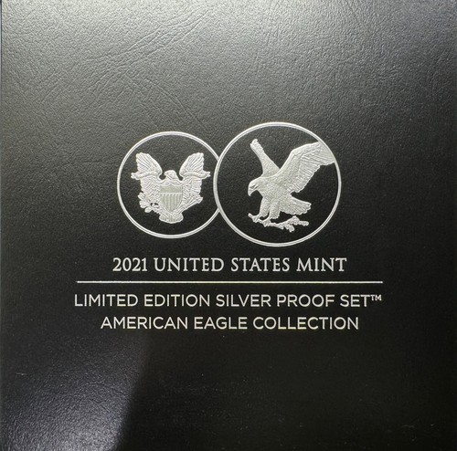 2021 US Mint Silver Proof Set American Eagle Collection Limited Edition ...